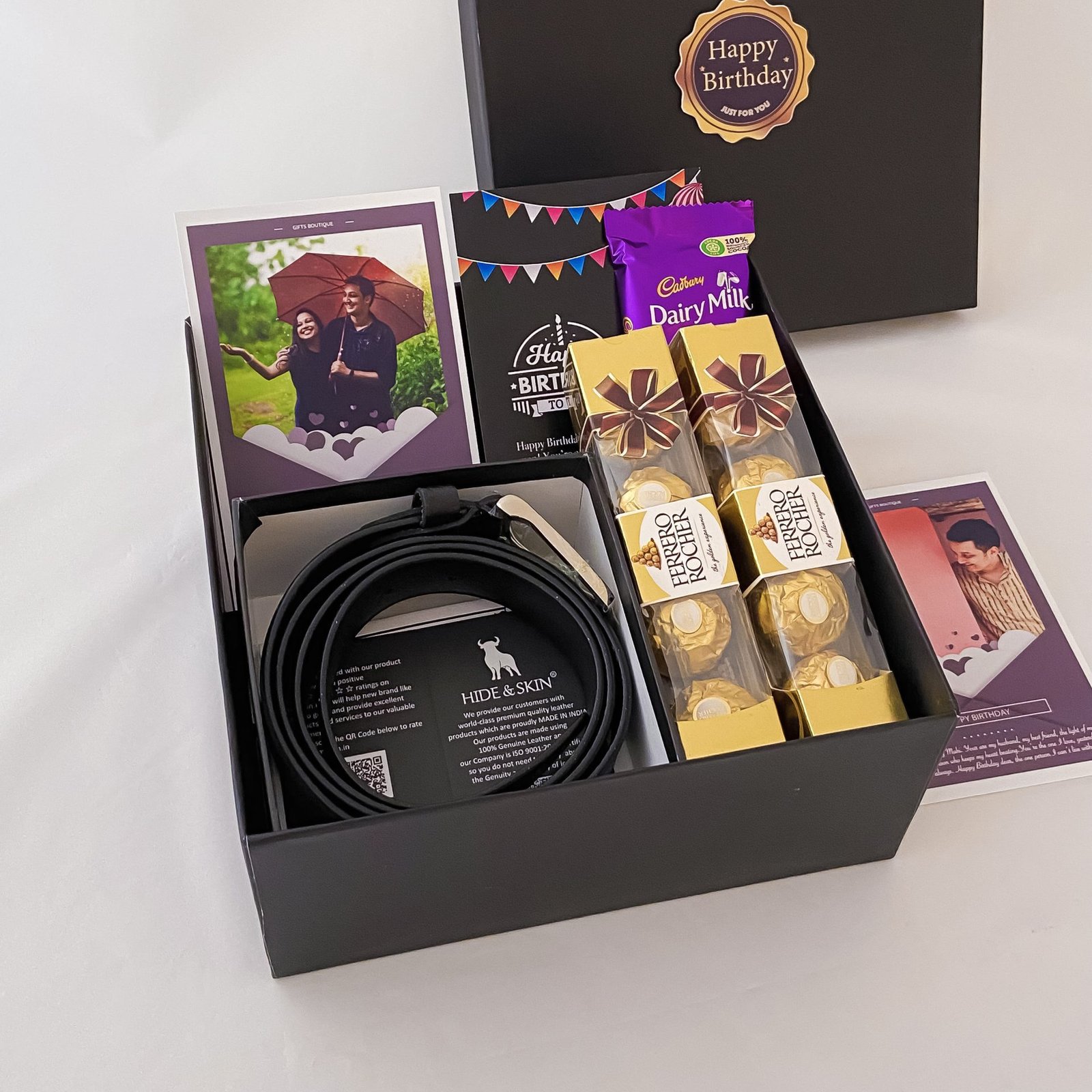 Timeless Classic Birthday Gift Basket With Gourmet And Celebratory ...