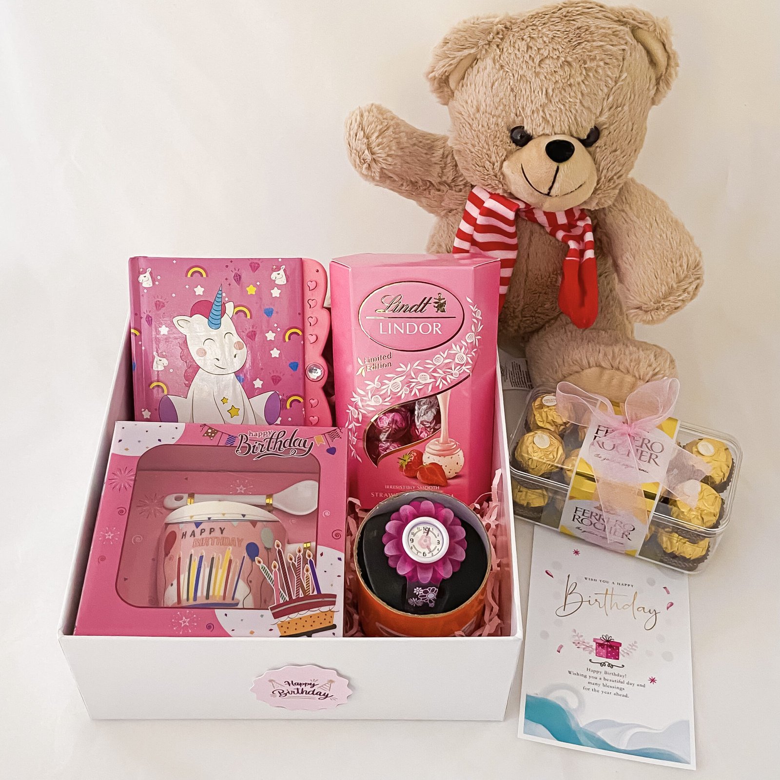 Buy Gift Hamper For Little Girl On Her Birthday From Angroos