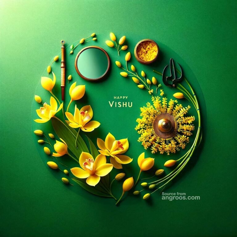 Vishu Wishes 2024 | Exclusive Vishu Kani Images & Greetings