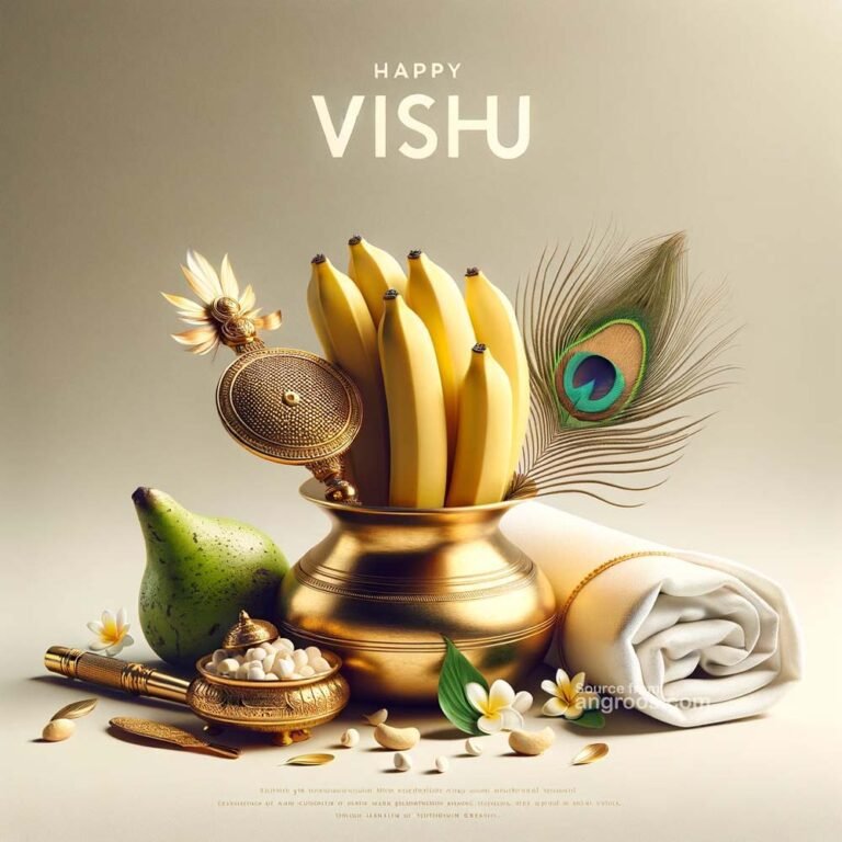 Vishu Wishes 2024 | Exclusive Vishu Kani Images & Greetings