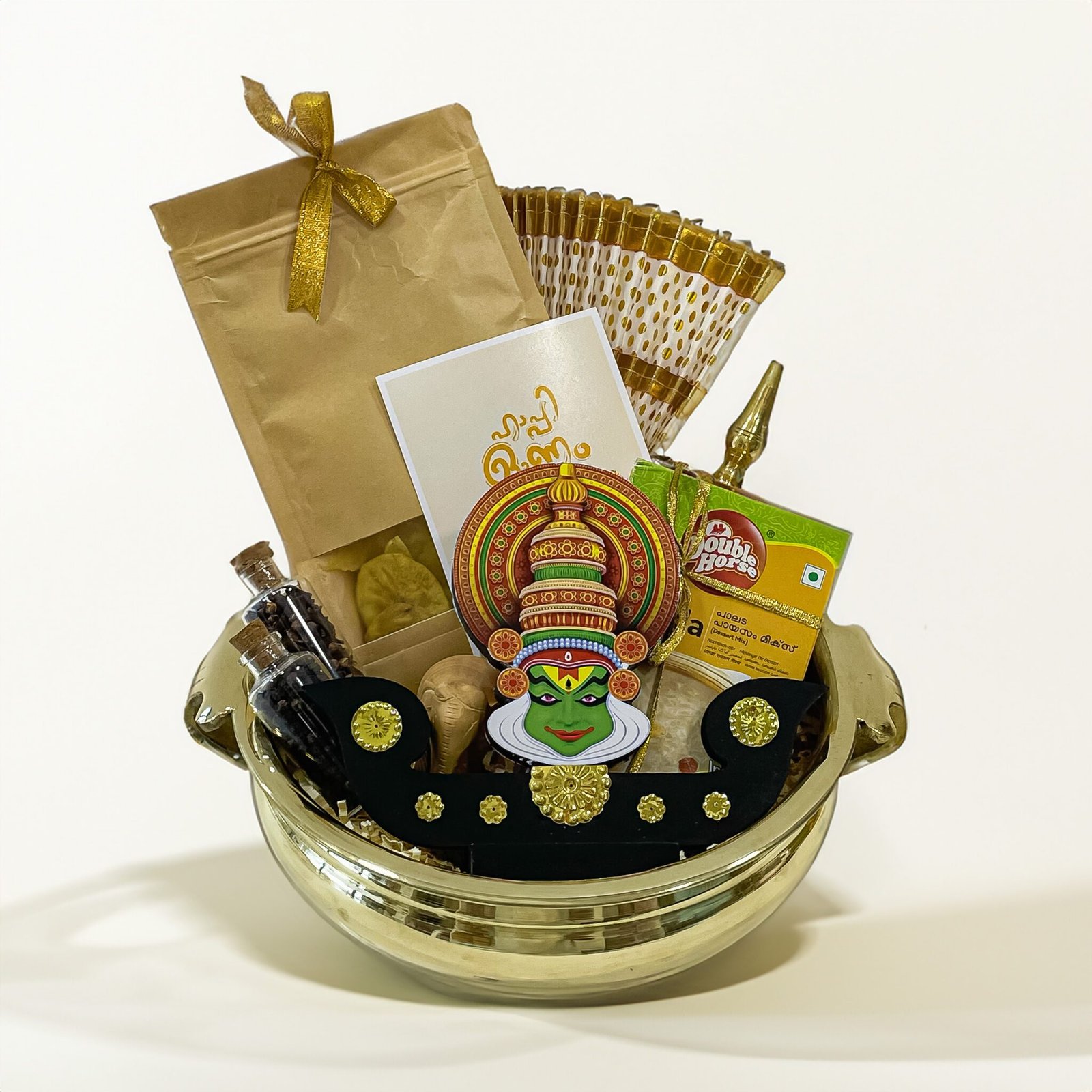 Premium Onam Gift Hamper With Uruli – Traditional Kerala Gifts