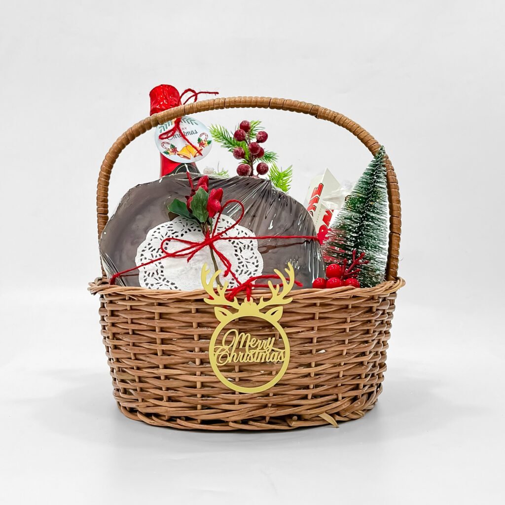 Xmas Basket Hamper - Festive Gift Baskets For Christmas